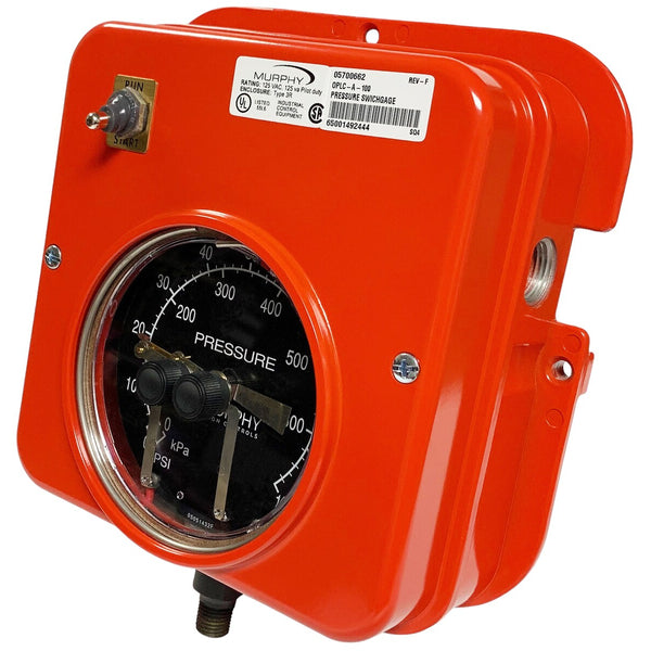 OPLC-A-100 Pressure Swichgage (05700662) | Macquarrie